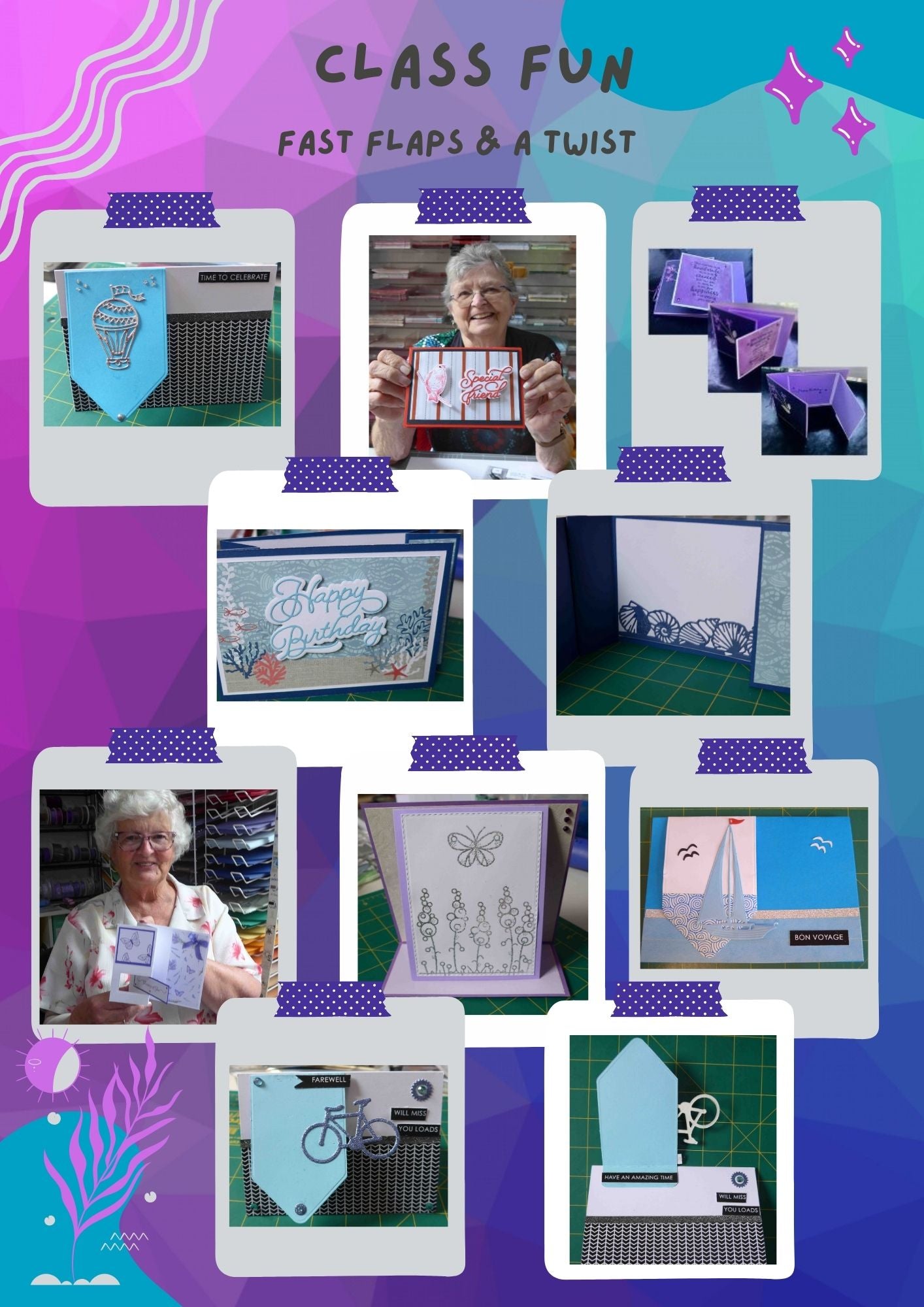 Mar 23 - Many Flaps & Twists - Creativity in Class - A Paper Experience